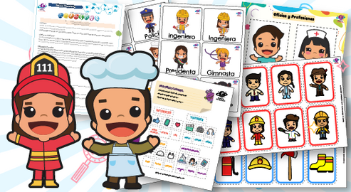 Pack de Materiales: "Explorando el mundo de las Profesiones y Oficios ...